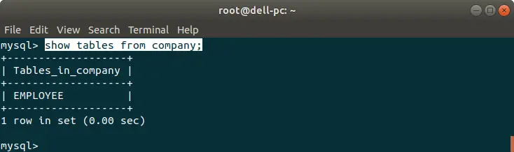 Python Mysql Connection Create Mysql Table In Python Javaexercise
